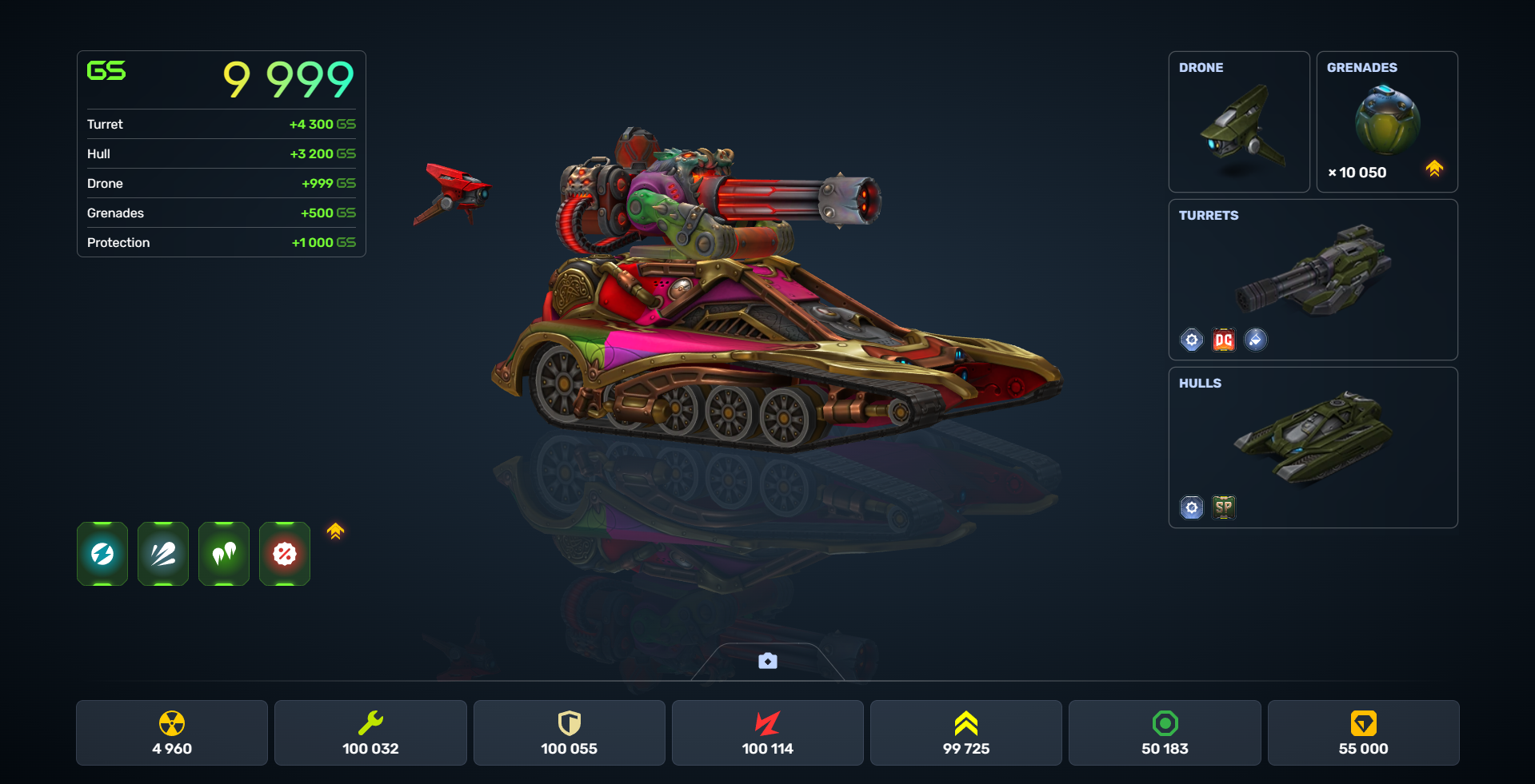 Garage - Tanki Online Wiki