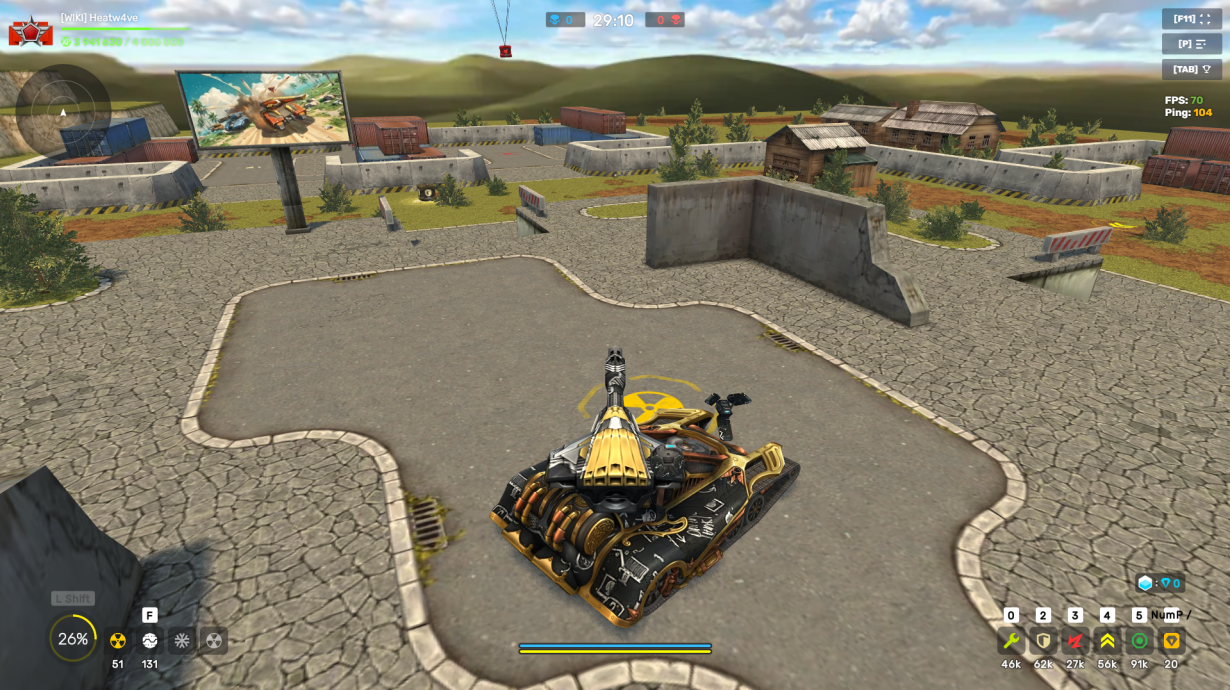 Battle Interface - Tanki Online Wiki