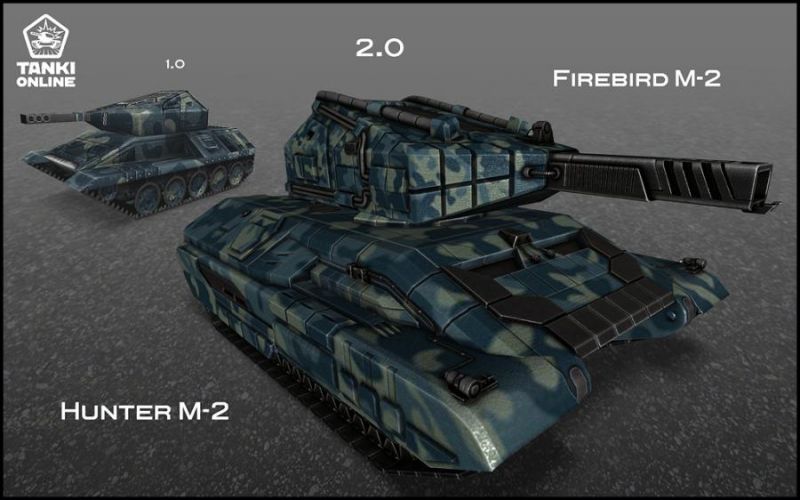 File:Firebird M2 Hunter M2 01 en.jpg - Tanki Online Wiki